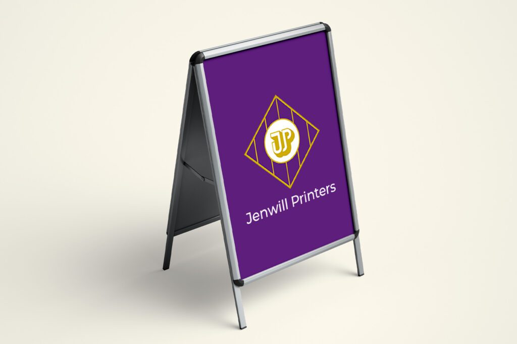 Pavement Signs | A Frame & Waterbase